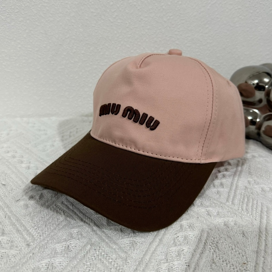 M*IU 2024 NEW WOMEN FASHION BASEBALL HAT IN COTTON | Shopee Philippines