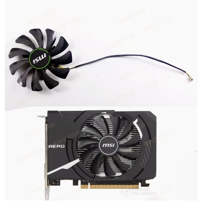 Msi/msi GTX 1650 1630 AERO ITX OC Graphics Card Cooling Fan HA9010H12C ...