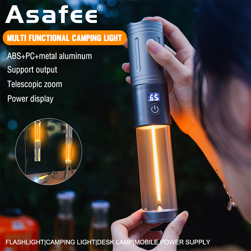 Asafee KXK-606 ultra bright Camping Flashlight adjustable light ...