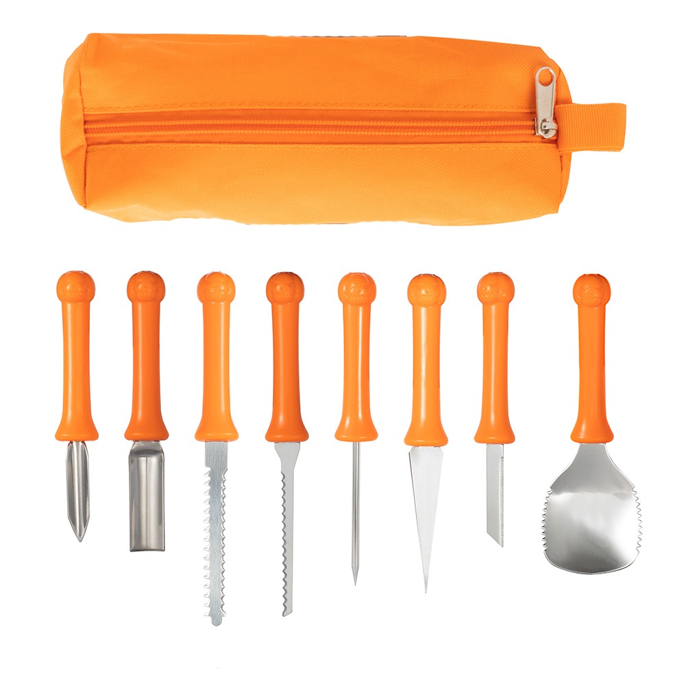 8-Piece Pumpkin Carving Tool Set Halloween Tools Pumpkin Carving Knife ...