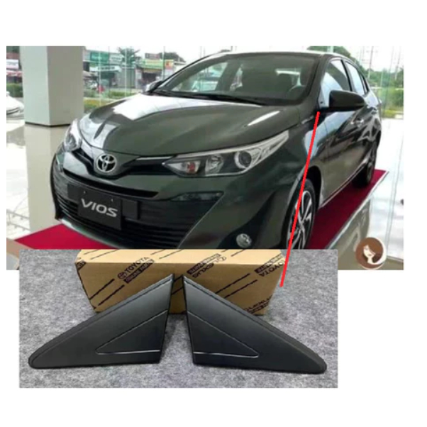 For ONE SIDE FOR TOYOTA VIOS 2018 2019 2020 Rearview Mirror Triangle ...