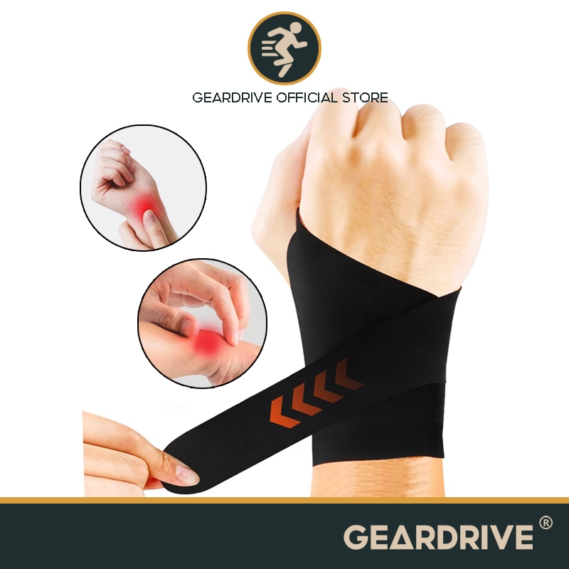 GEARDRIVE Wrist Brace Ulnar Wrist Brace Ultra-Thin Elastic for TFCC ...
