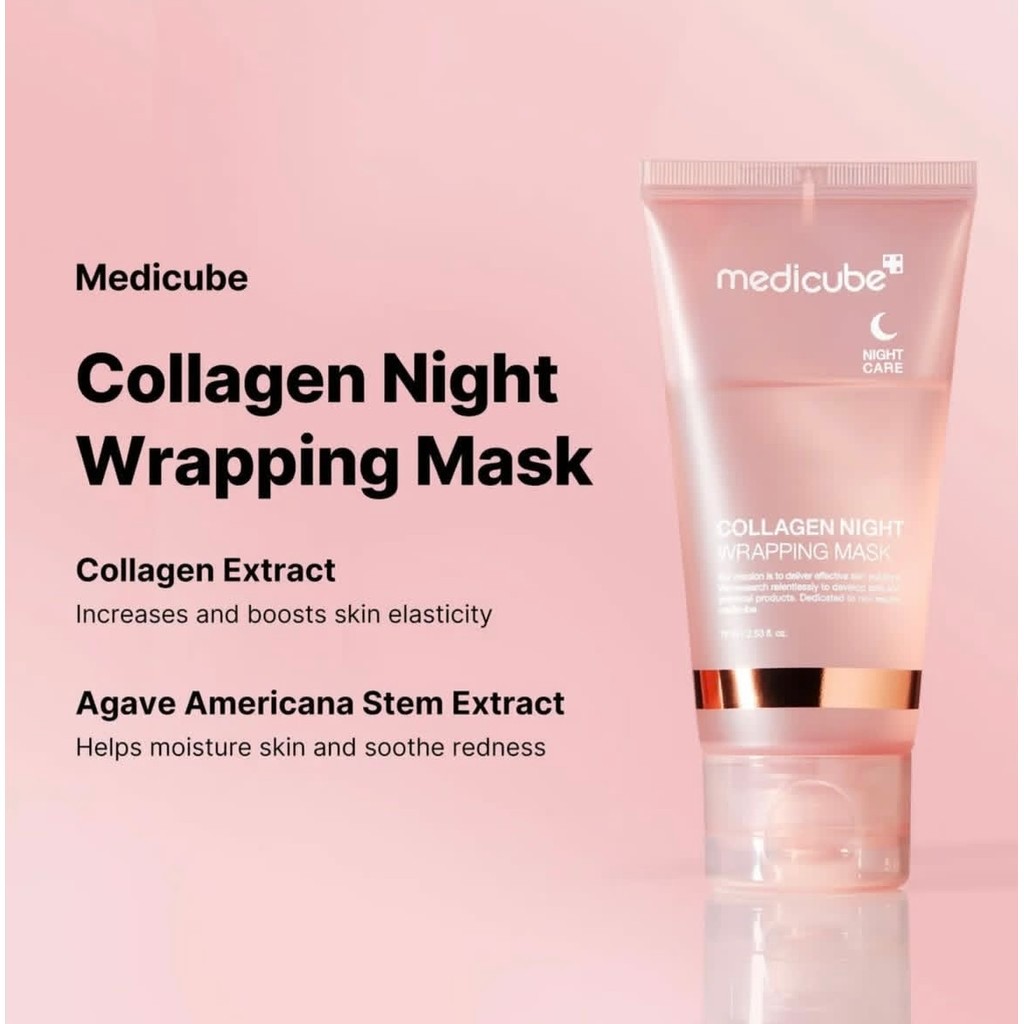 Medicube Collagen Night Wrapping Mask 75ml | Shopee Philippines