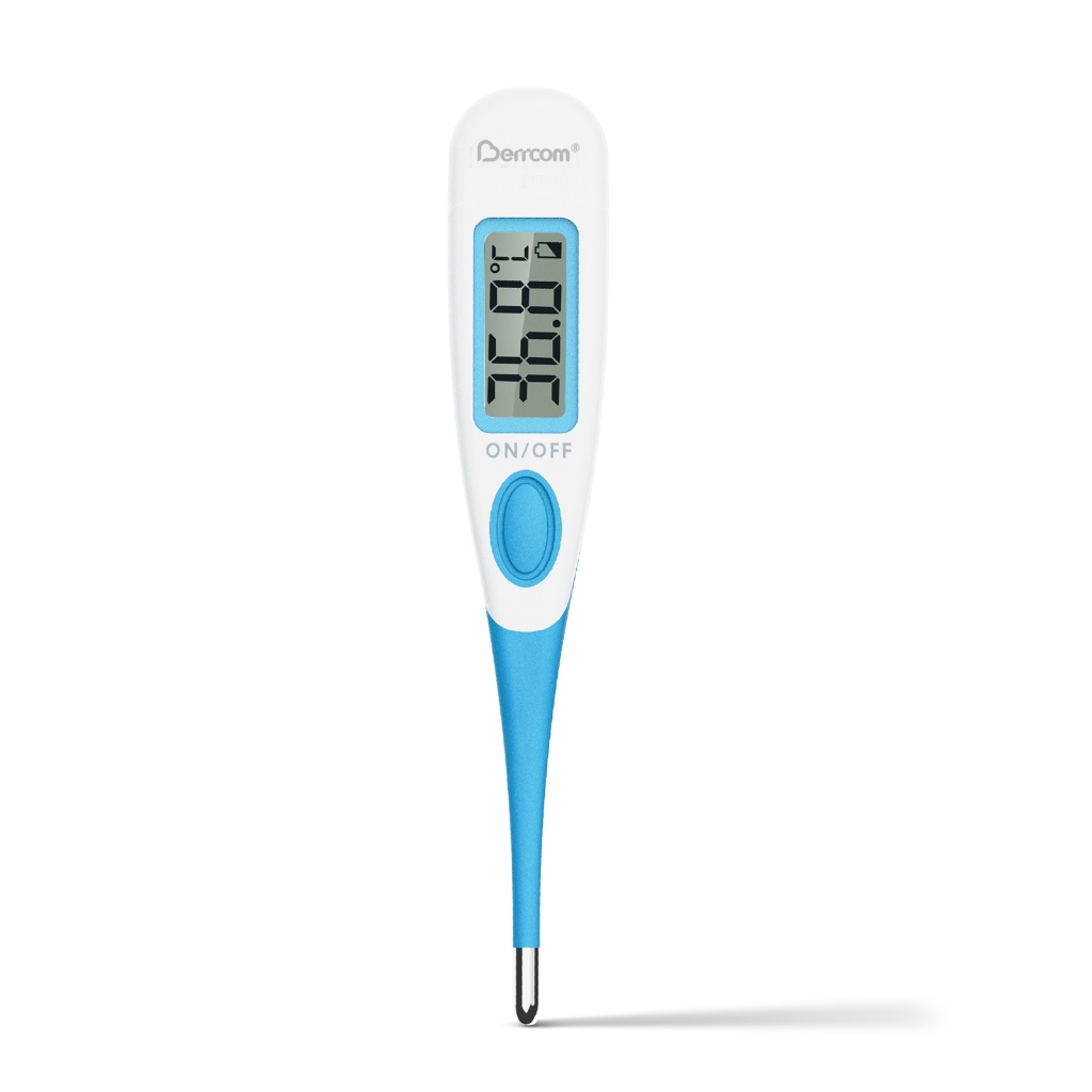 Berrcom Digital Thermometer Soft Tip Armpit Temperature Measurement ...