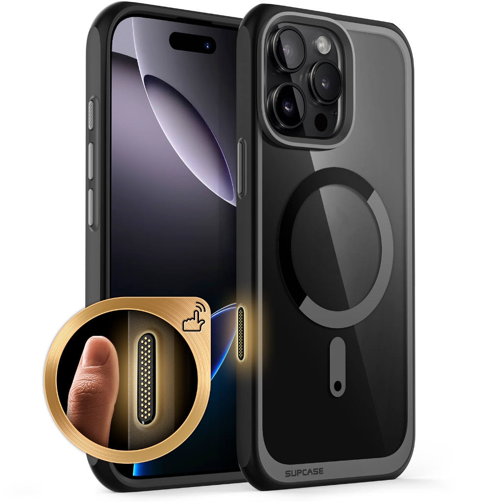 SUPCASE Unicorn Beetle Mag Series for iPhone 16 Pro Max Case with Camera Control Capture Button ...