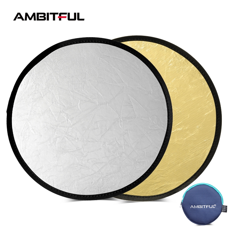 Reflector Photography High Quality 2in1 Ambitful Gold Silver White 30cm ...