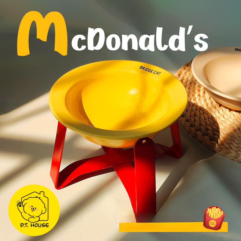 Ceramic Pet Bowl Neck Protection Bowl High-Foot Cat Food Bowl Drinking ...