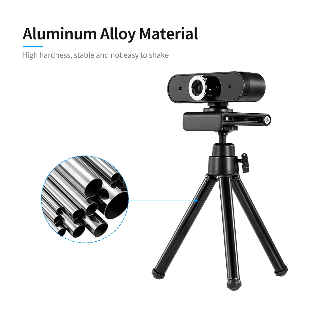 Portable Webcam Tripod Lightweight Mini Webcam Tripod for Smartphone ...