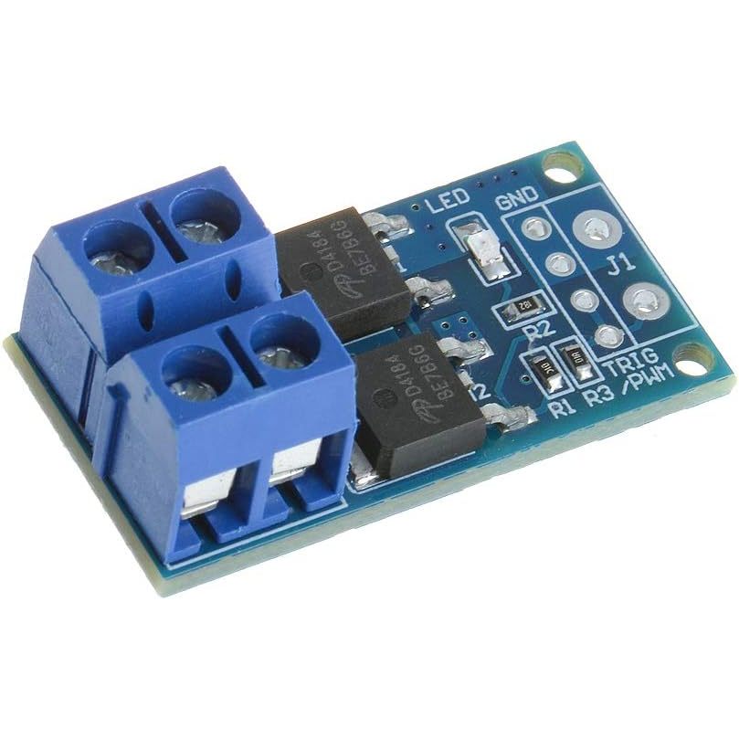 DC 5V-36V 15A- 30A 400W Dual High-Power MOSFET Trigger Switch Drive Module 0-20KHz PWM ...