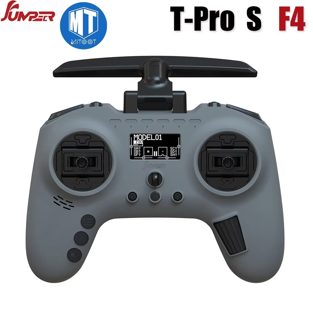JUMPER T-PRO S Remote Controller ELRS 2.4GHz Hall Sensor Gimbals Built ...