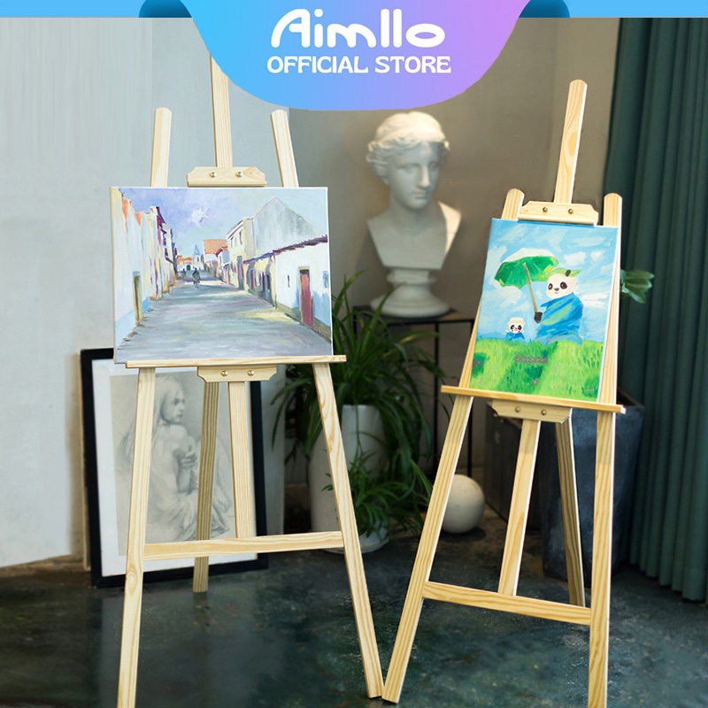 1.6 Meters Easel Wooden Painting/Display Stand Art Supplies Sketch ...