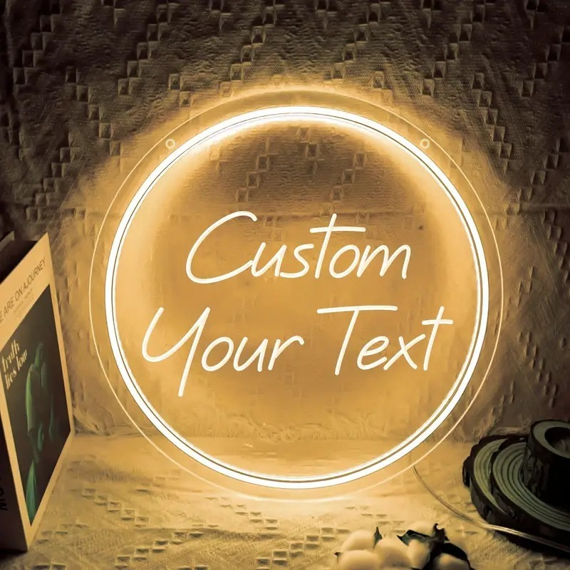 Custom Name Neon Signs,Personalized LED Neon Sign 3D Carving Neon Signs ...