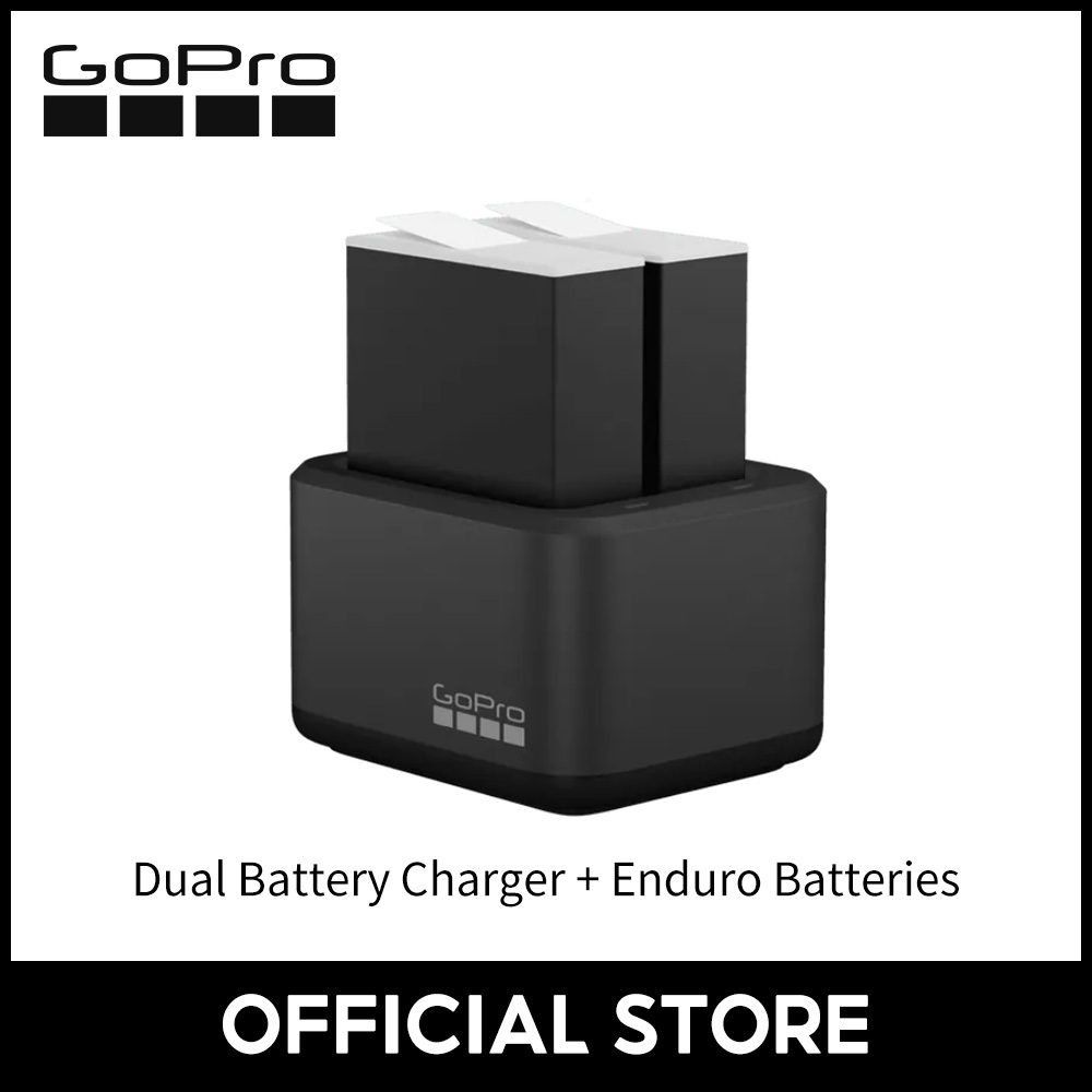 GoPro HERO12/11/10/9 Dual Battery Charger + Enduro Batteries ...