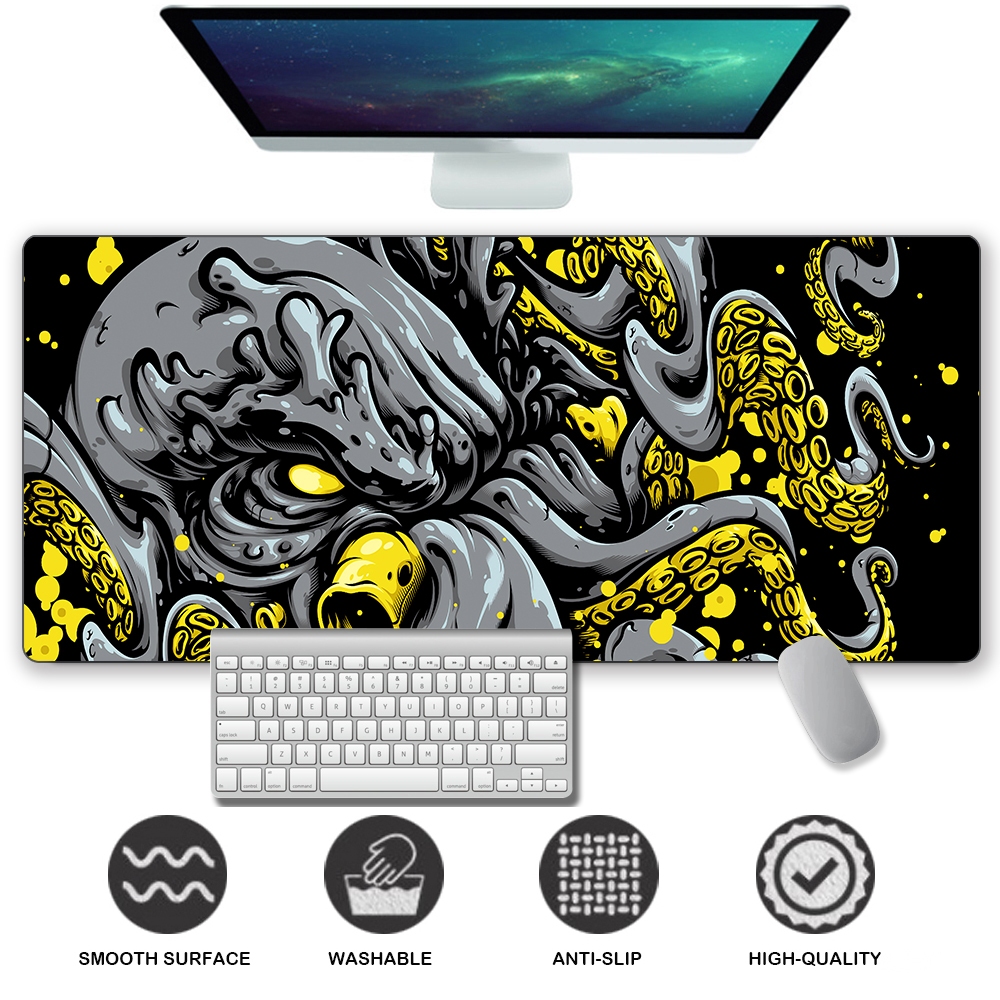 KRAKEN IMPERIUM Mousepad Octopus Extended Mousepad Large Gaming Mouse ...