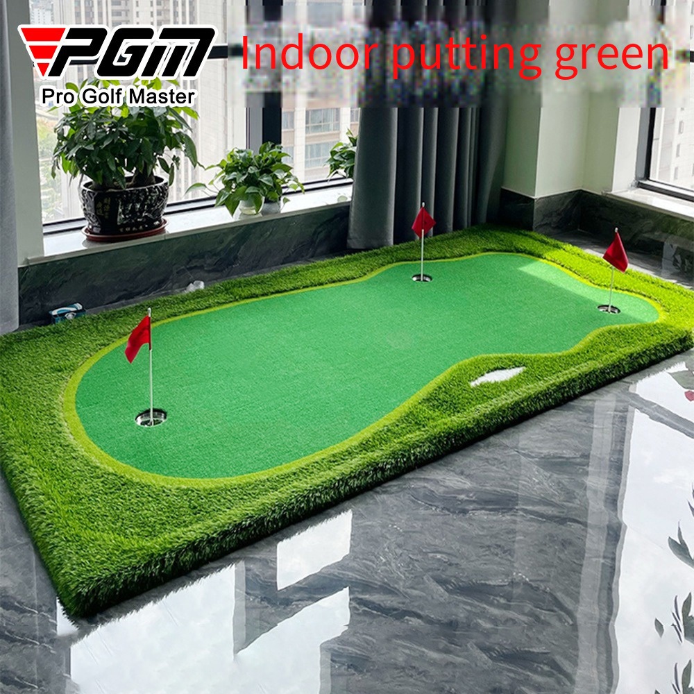 PGM Golf Putter Indoor Artificial Green Golf Practice Mat Strike Mat ...