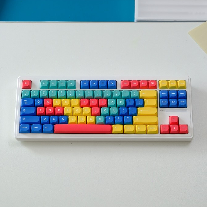 MA Profile GMK Panels Keycaps Bright Gradient KeyCap PBT Dye ...