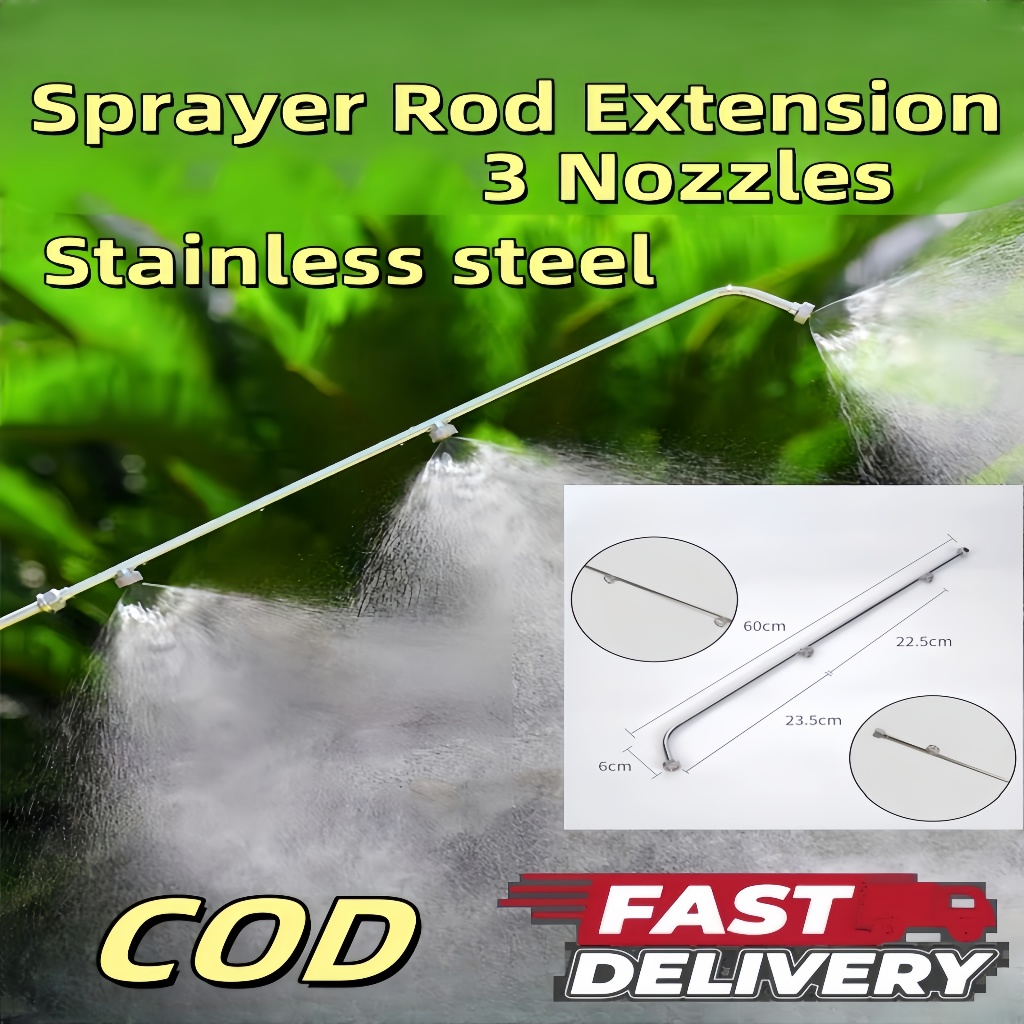 60cm Gardening Agriculture Sprayer Extension Nozzle Stainless Steel ...