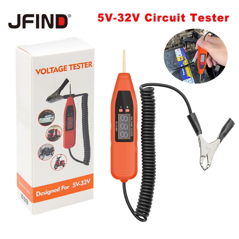 Circuit Tester DC 3.5-36V , ABS Digital Display Bidirectional Portable ...