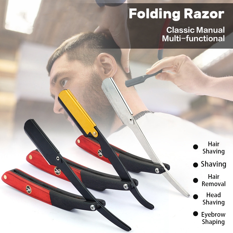 Old-Fashioned Manual Razor Men's Folding Razor Classic Shaving And ...