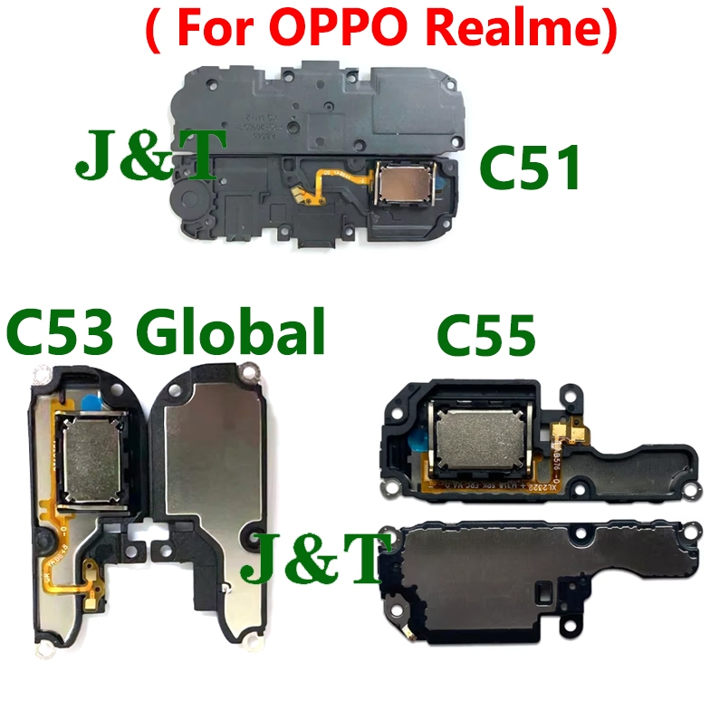 For OPPO Realme C51 C53 Global C55 Phone Buzzer Ringer Module Loudspeaker Loud Speaker Flex ...
