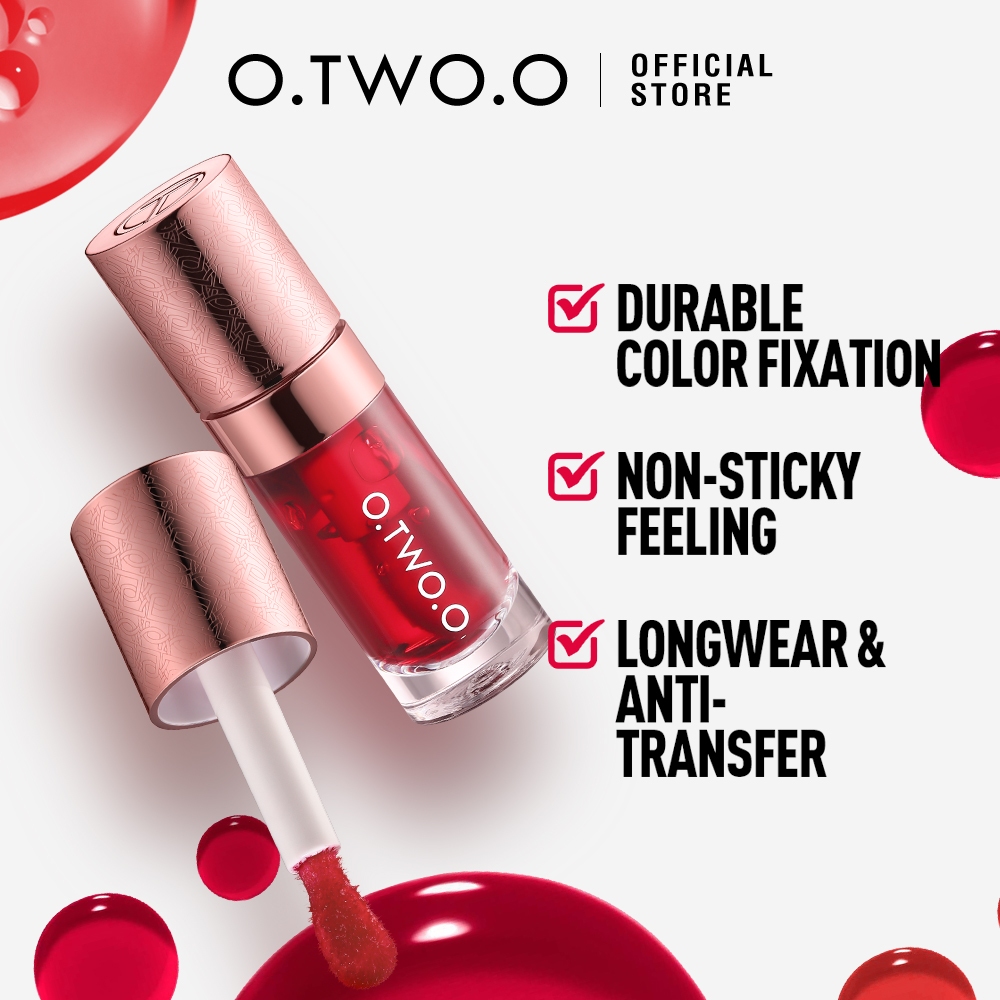 【Haute Series】O.TWO.O 2 In 1 Lip & Cheek Tint Liquid Waterproof Long ...