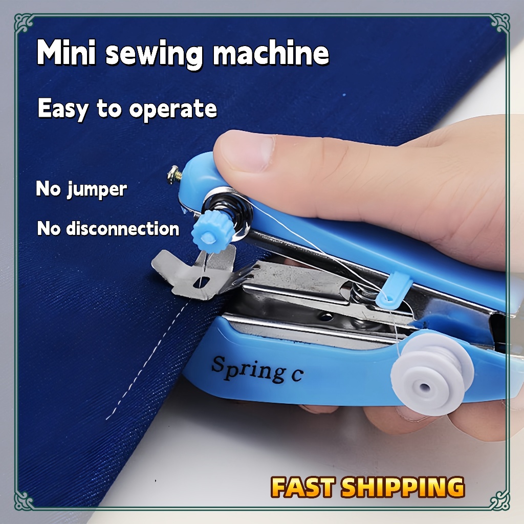 Hand-held sewing machine Mini small sewing machine simple household ...