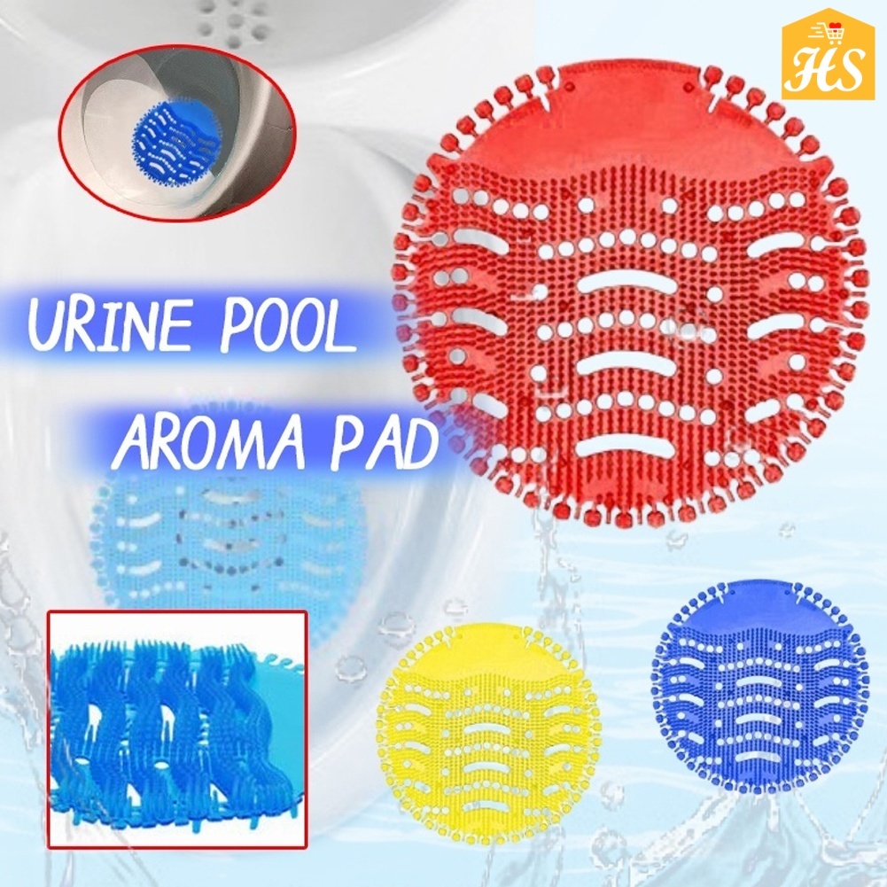 Home Urinal Screen Mat Pad Fragranced Deodorising Urinal Mat Screen ...