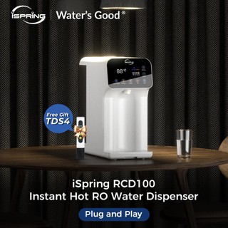 iSpring RCD100 5-Stage Portable Water Filtration System Countertop ...