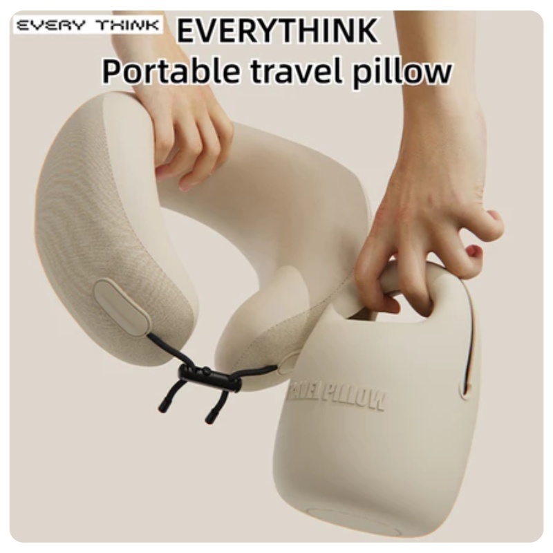 Perfect Everythink Travel Pillow Neck Pillow Airplane Pillow ES2 Neck Head Pillow Portable ...