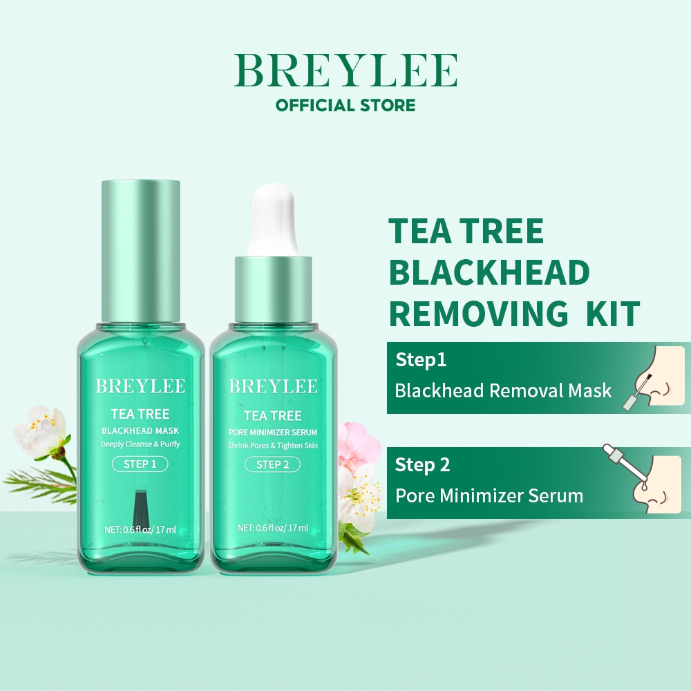 BREYLEE Blackhead Remover Anti Peel Off Facial Mask Pore Refining Serum ...