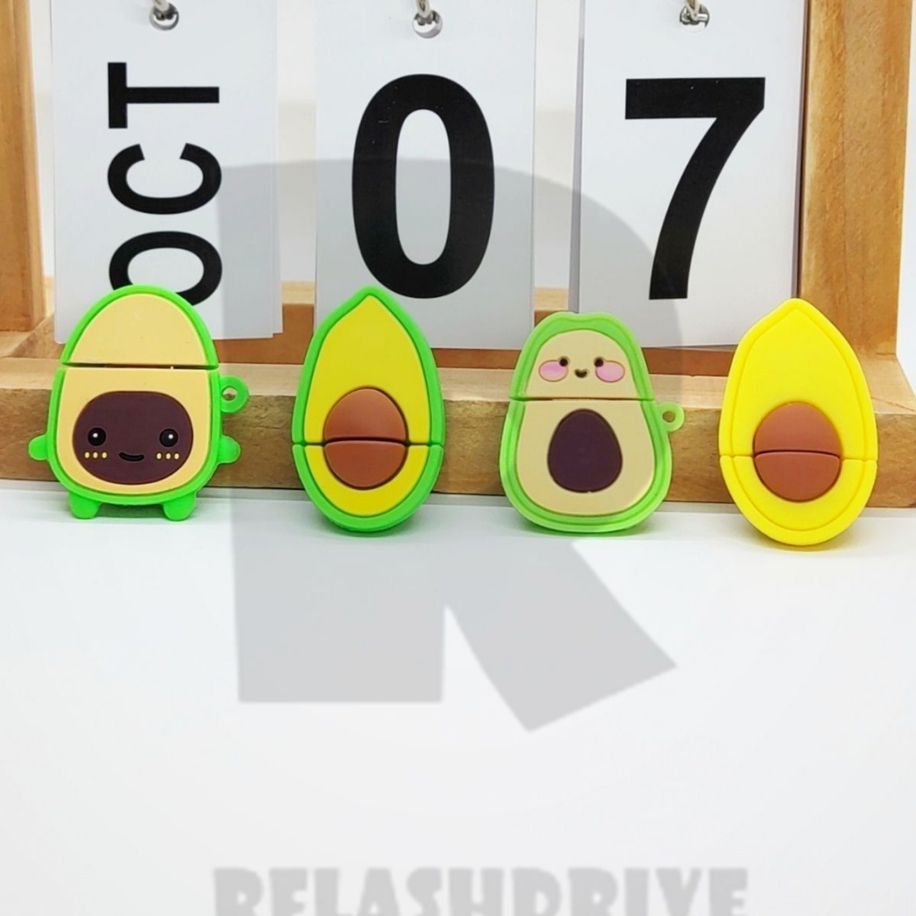 Mini Avocado Personalized Silicone Pen Hard Drive USB 2.0 Data Storage ...