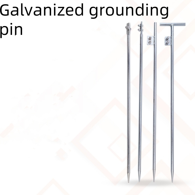 Galvanized grounding rod, grounding wire, grounding rod, lightning rod ...