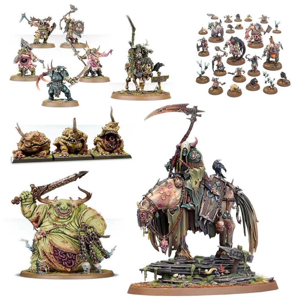 AOS Maggotkin of Nurgle Resin Model (unassembled, unpainted) | Shopee ...
