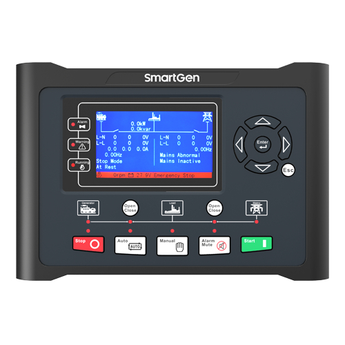 Original SmartGen HGM9620 GENSET CONTROLLER Ethernet port, schedule function, CANBUS, AMF ...