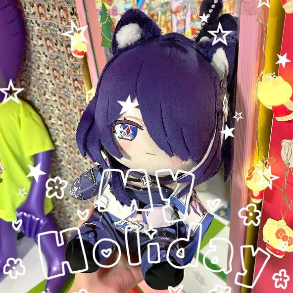 Honkai: Star Rail Raiden Bosenmori Mei Acheron Plush Doll Body Cartoon ...