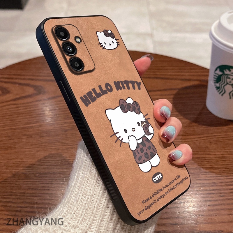 Case For Samsung A34 5G A54 5G A35 5G A55 5G Flip fur suede anti drop phone case aesthetic ...