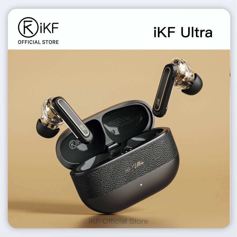 iKF Ultra Hybrid ANC Bluetooth Earbuds Active Noise Reducation HIFI ...