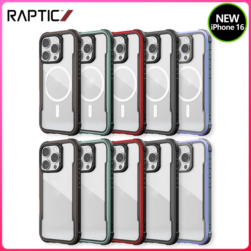 Raptic Shield Military Grade Drop Tested Case Cover for 2024 iPhone 16 ...
