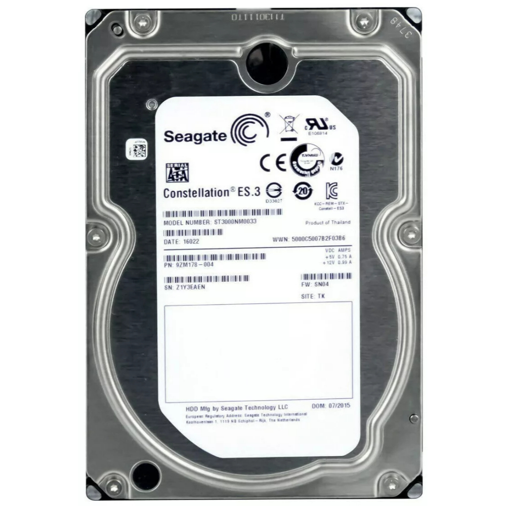 Seagate 3TB Mechanical Disk Disassembly ST3000NM0053 Hard Disk 7200 Rpm ...