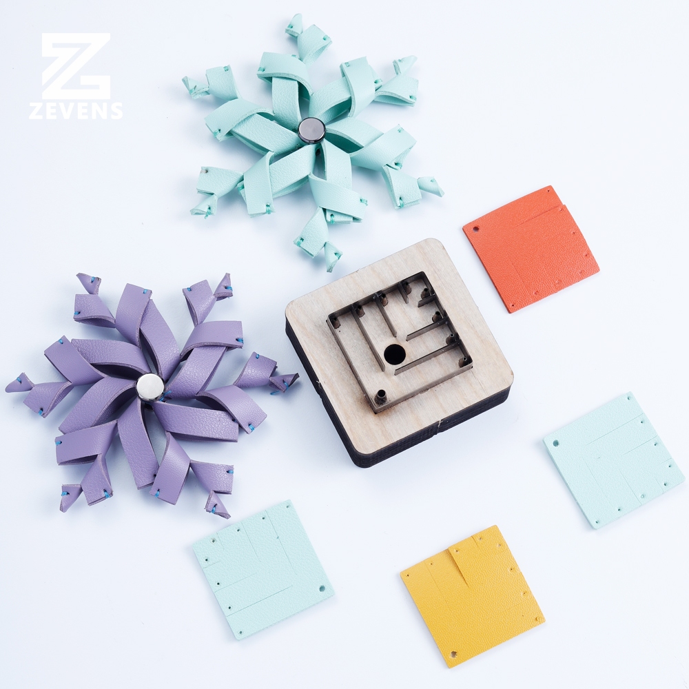 Snowflake Knife Mold Three-Dimensional Leather Pendant Cutting Mold ...