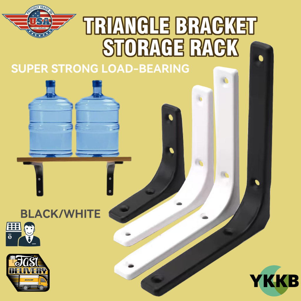1pcs Heavy Duty New Type Elbow Shelf Bracket L-Bar Bracket with Screw ...