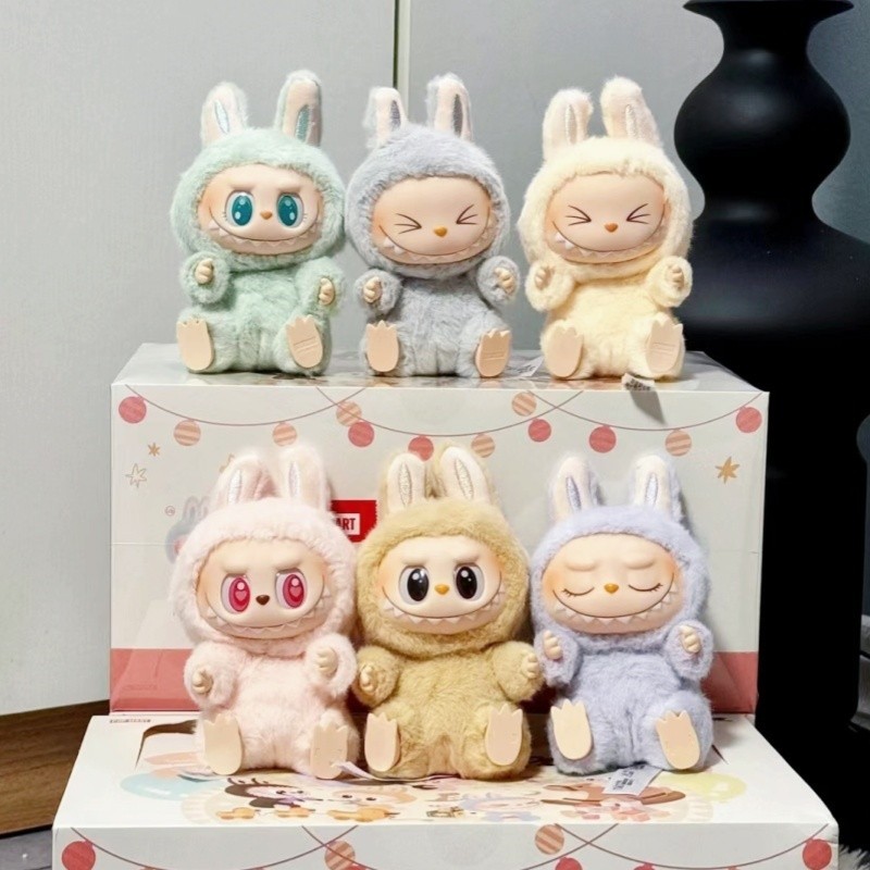 Anime Figure The Monsters Sit-Down Party Series Vinyl Pendant Doll ...