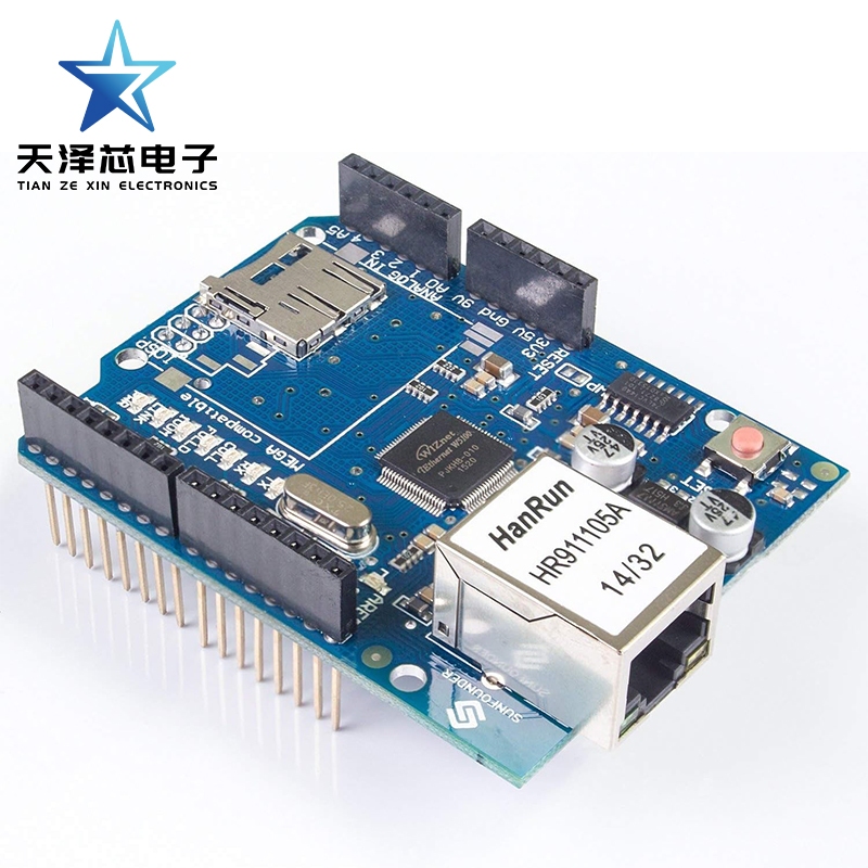Ethernet Shield W5100 Compatible with Arduino UNO R3 Mega 2560 1280 A057 | Shopee Philippines