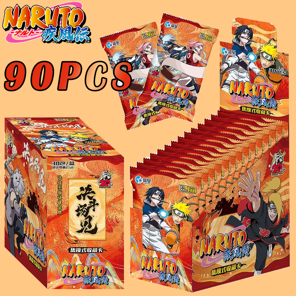 Naruto Thick Cards Sasuke Sakura tcg Rare LSP/ER/USR flash card anime ...