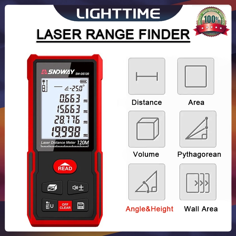 Laser Rangefinder Distance Meter 50M 70M 100M 120M Laser Distance Meter ...