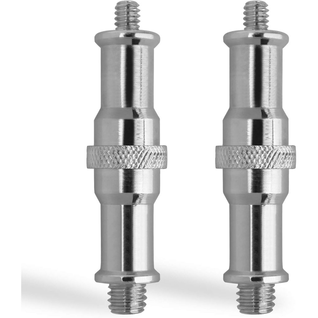 Standard Knurled 1/4 to 3/8 inch Metal Male Convertor Threaded Screw ...