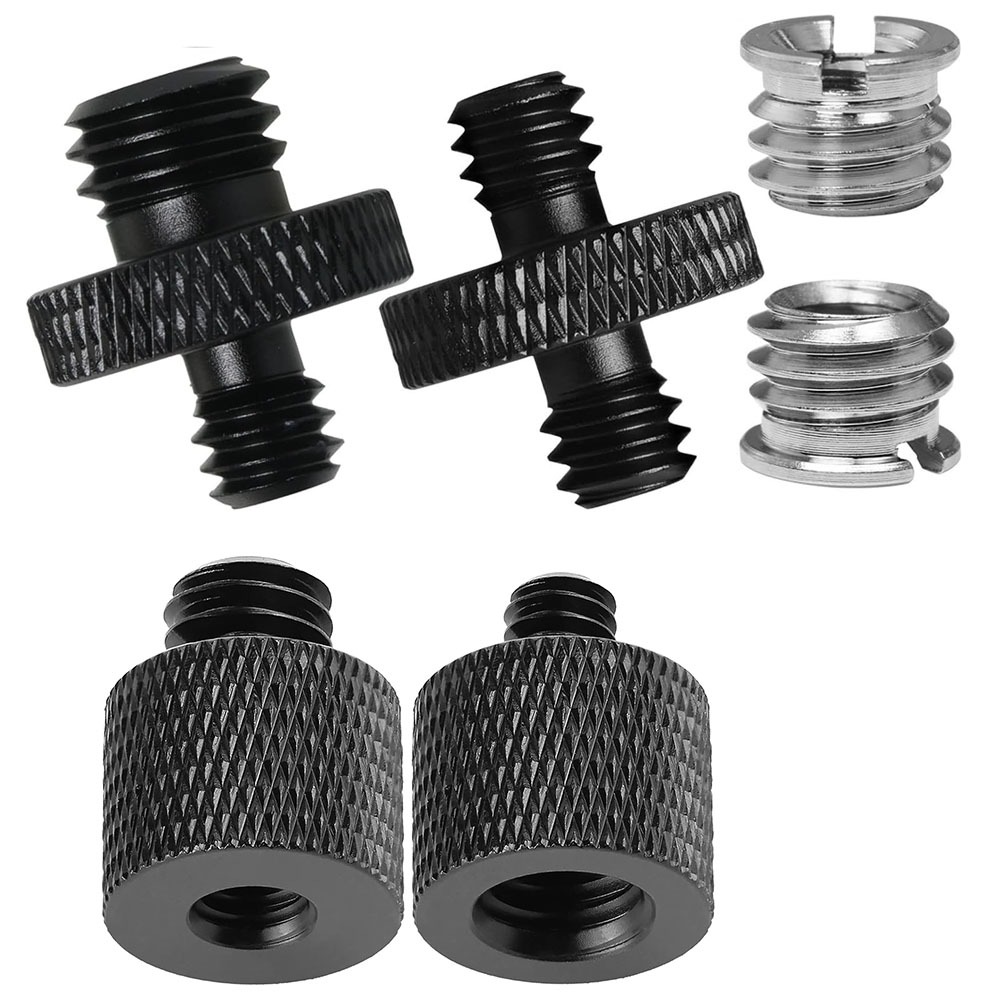 5 Pcs 1/4" 3/8" Camera Screws Adapter, Tripod Screw Adapter Converter ...