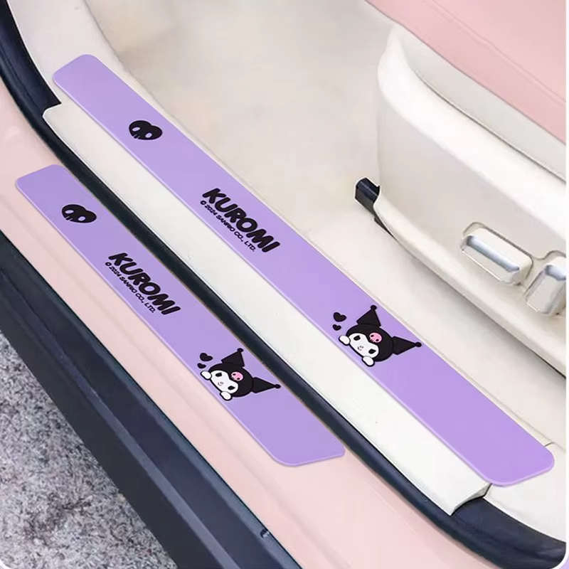 Kuromi Car Threshold Anti-stepping Strip Protective Sticker Scratch ...