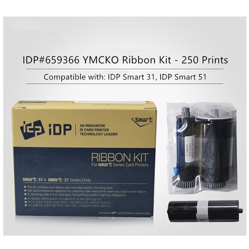 Original Idp 659366 Color Ribbon SS-IDDC-P-YMCKO With A Free Cleaning ...