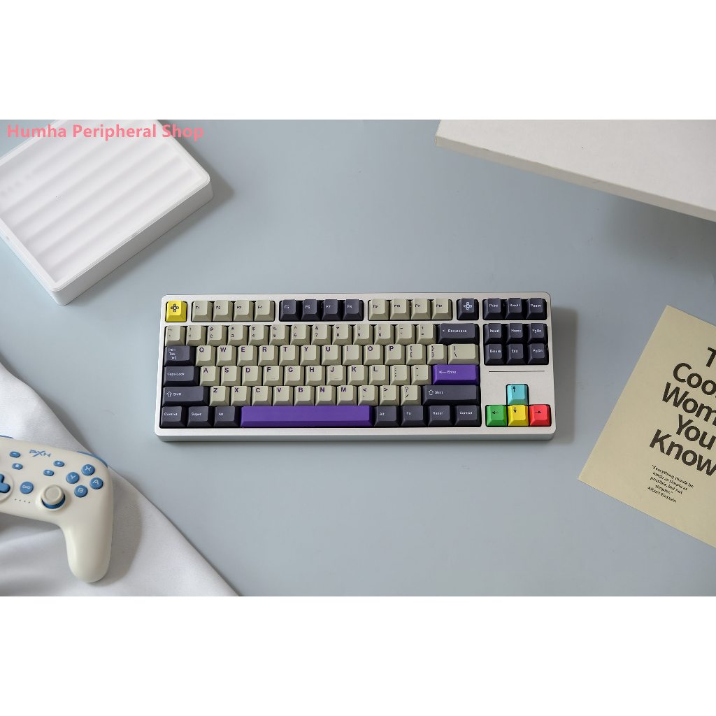 Humha CYL NTD keycap PBT material Dye-Sublimation Cherry profile Mechanical Keyboard keycap ...